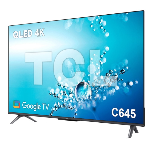 טלוויזיה חכמה 50" 4K TCL טי.סי.אל QLED 50C645 - אתר ביי ביי - BUYBUY